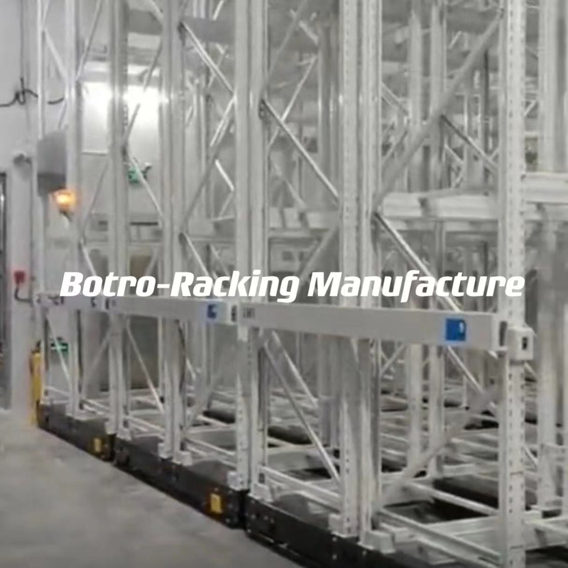 Automatic Warehouse Storage Pallet Rack Mobile Racking System - Buy ...