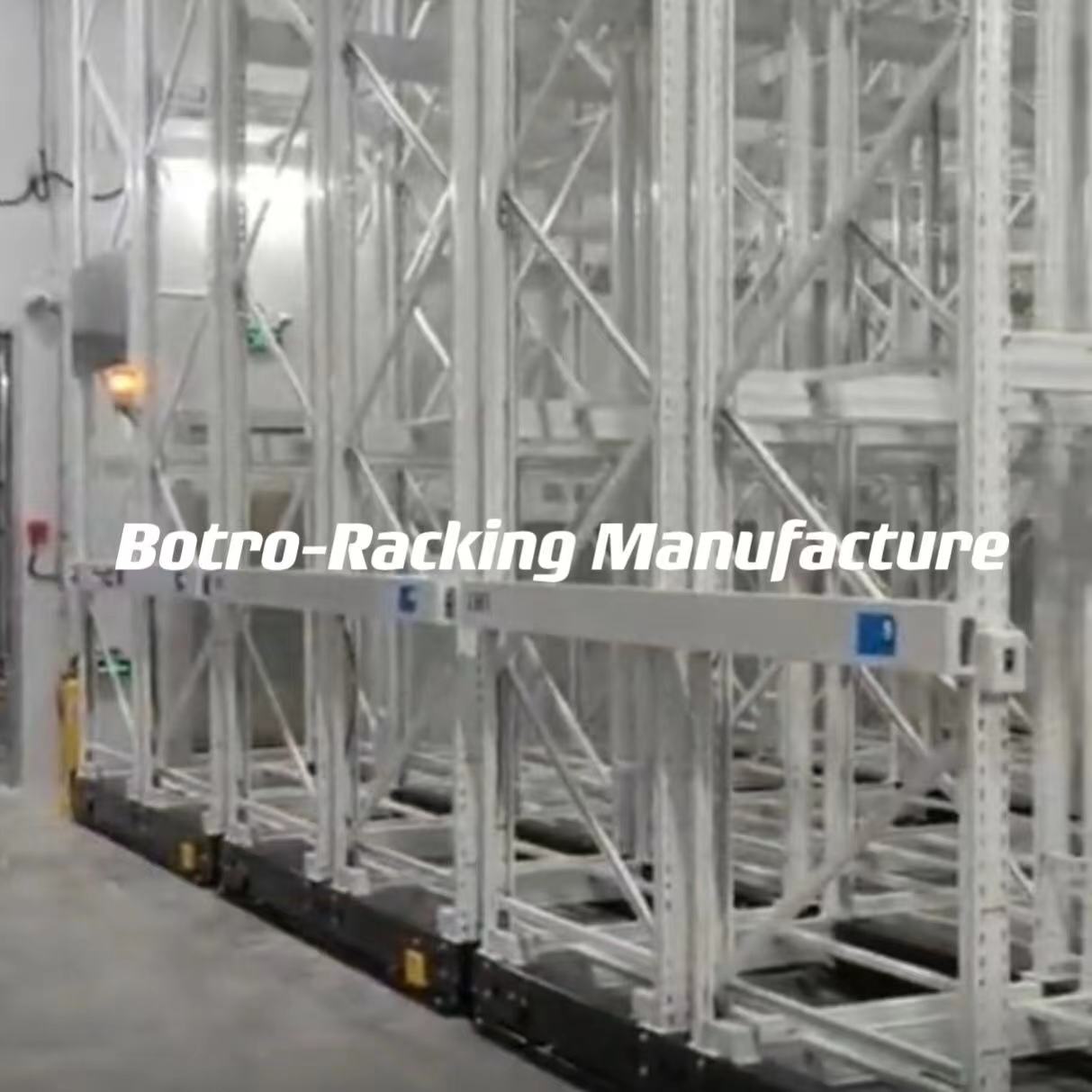 Automatic Warehouse Storage Pallet Rack Mobile Racking System - Buy ...